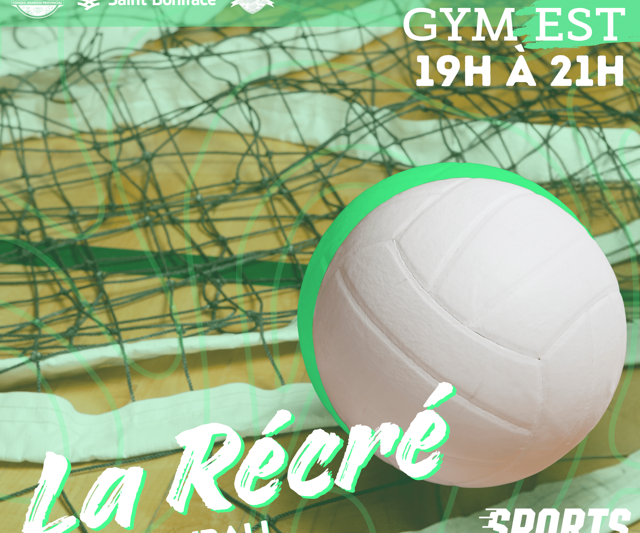 La Récré – Volleyball | Conseil jeunesse provincial